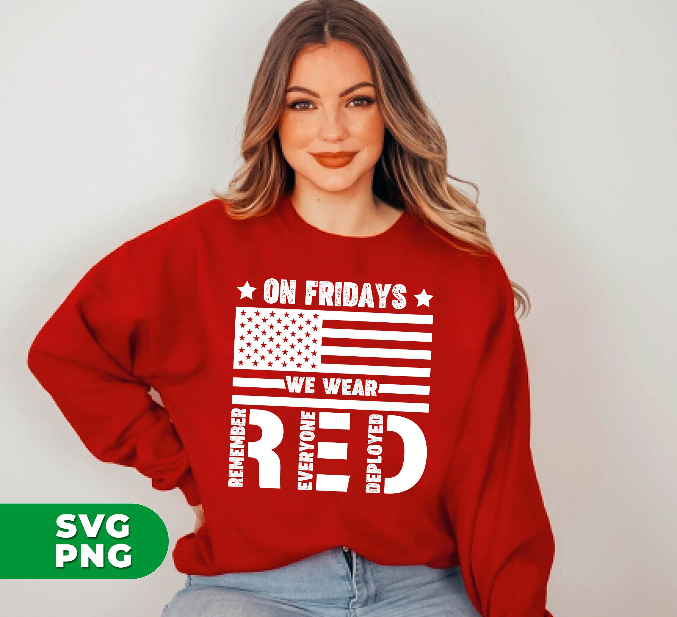 On Fridays We Wear Red, Military Supportive, Red Friday, American ...