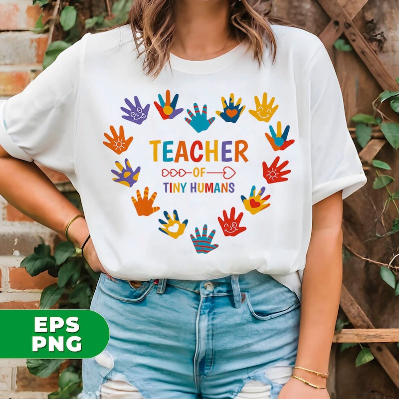 Teacher of Tiny Humans - Etsy