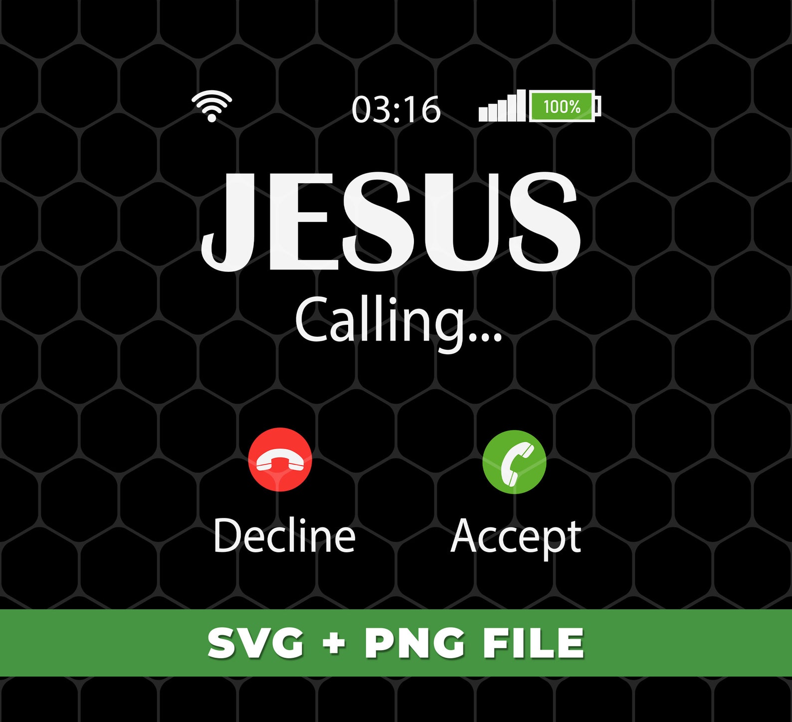 Jesus is Calling You Svg, Pastor Gift Svg, Phone Screen Svg, Pastor ...