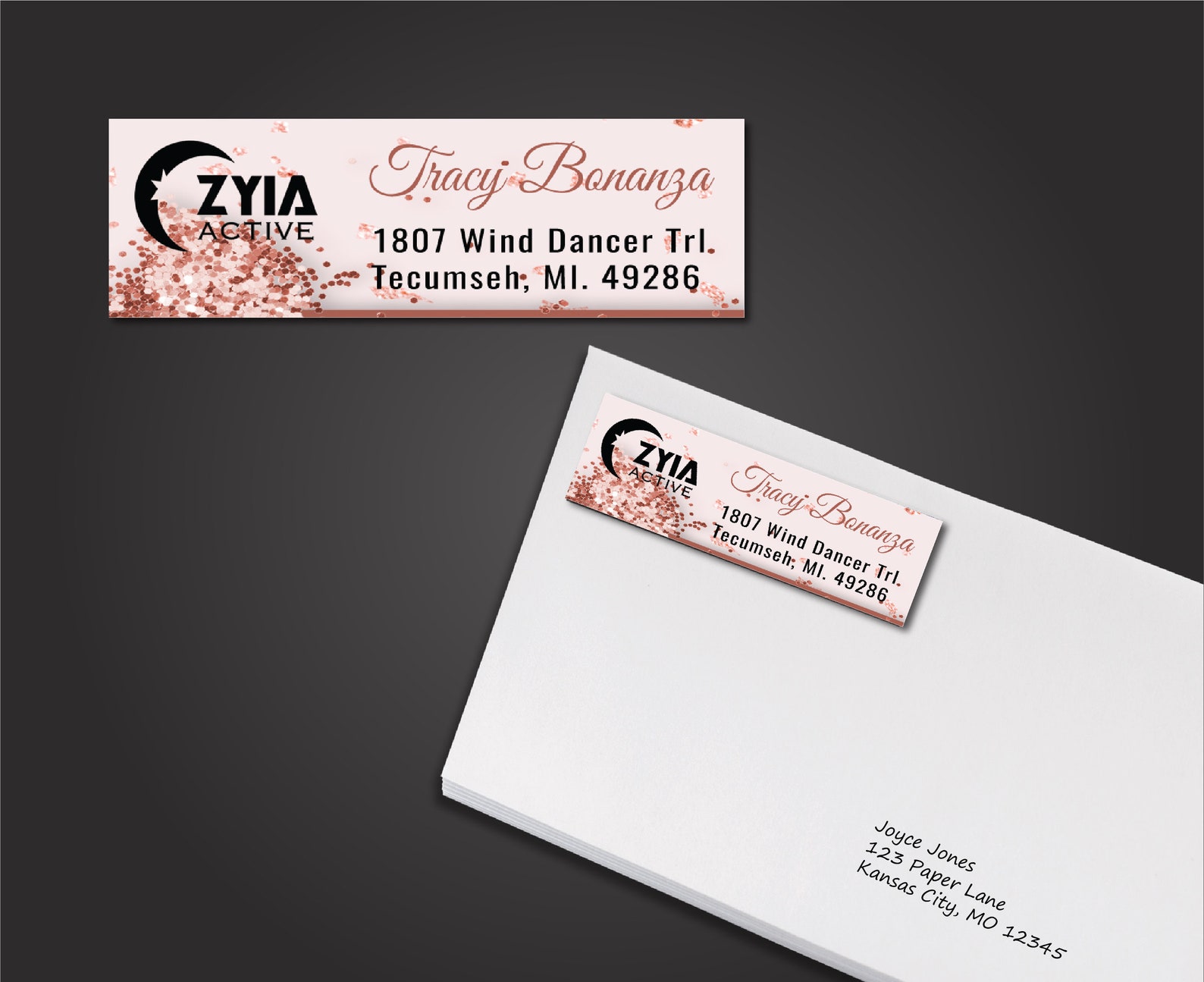Luxury Zyia Marketing Set, Zyia Marketing Bundle, Personalized Zyia ...