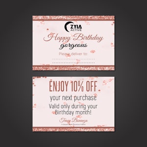 Luxury Zyia Marketing Set, Zyia Marketing Bundle, Personalized Zyia ...