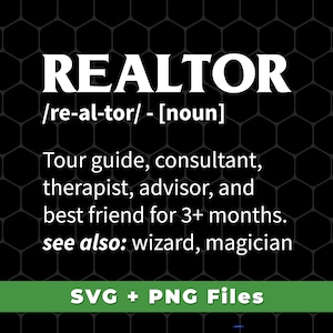 Realtor Meaning Svg, Tour Guide Svg, Consultant Svg, Therapist Svg ...