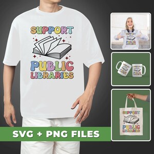 Support Public Libraries Svg, Love Read Svg, Groovy Bookworm Svg, Groovy Reading Svg, Love Books ...
