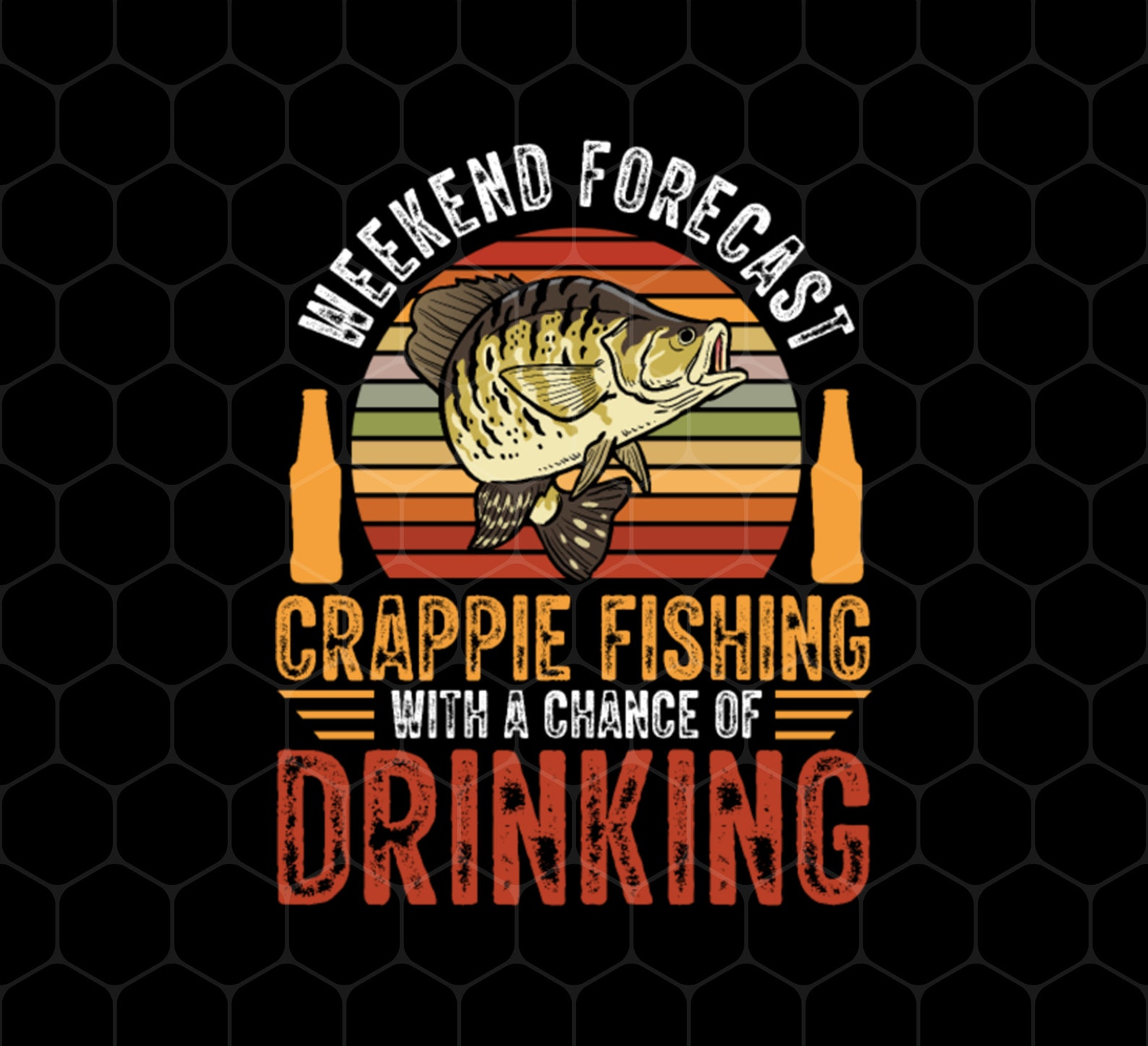 Weekend Forecast Png Crappie Fishing With A Chance of - Etsy