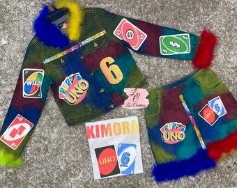 Uno Themed Birthday Outfit - Etsy