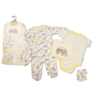 Unisex New Baby Gift Set Love You Always With WHITE Elephant Comforter ...