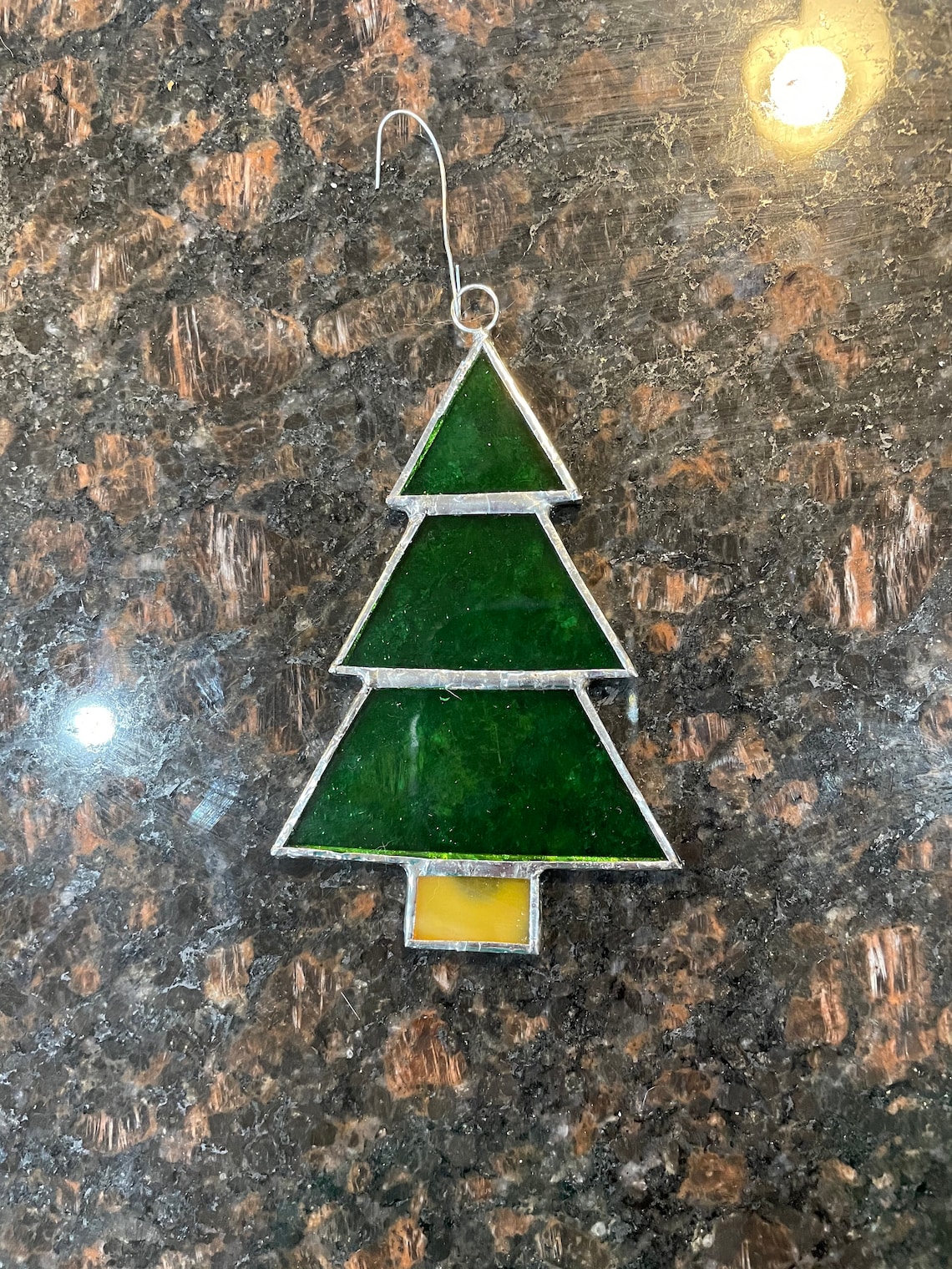 Christmas Tree Stained Glass - Etsy