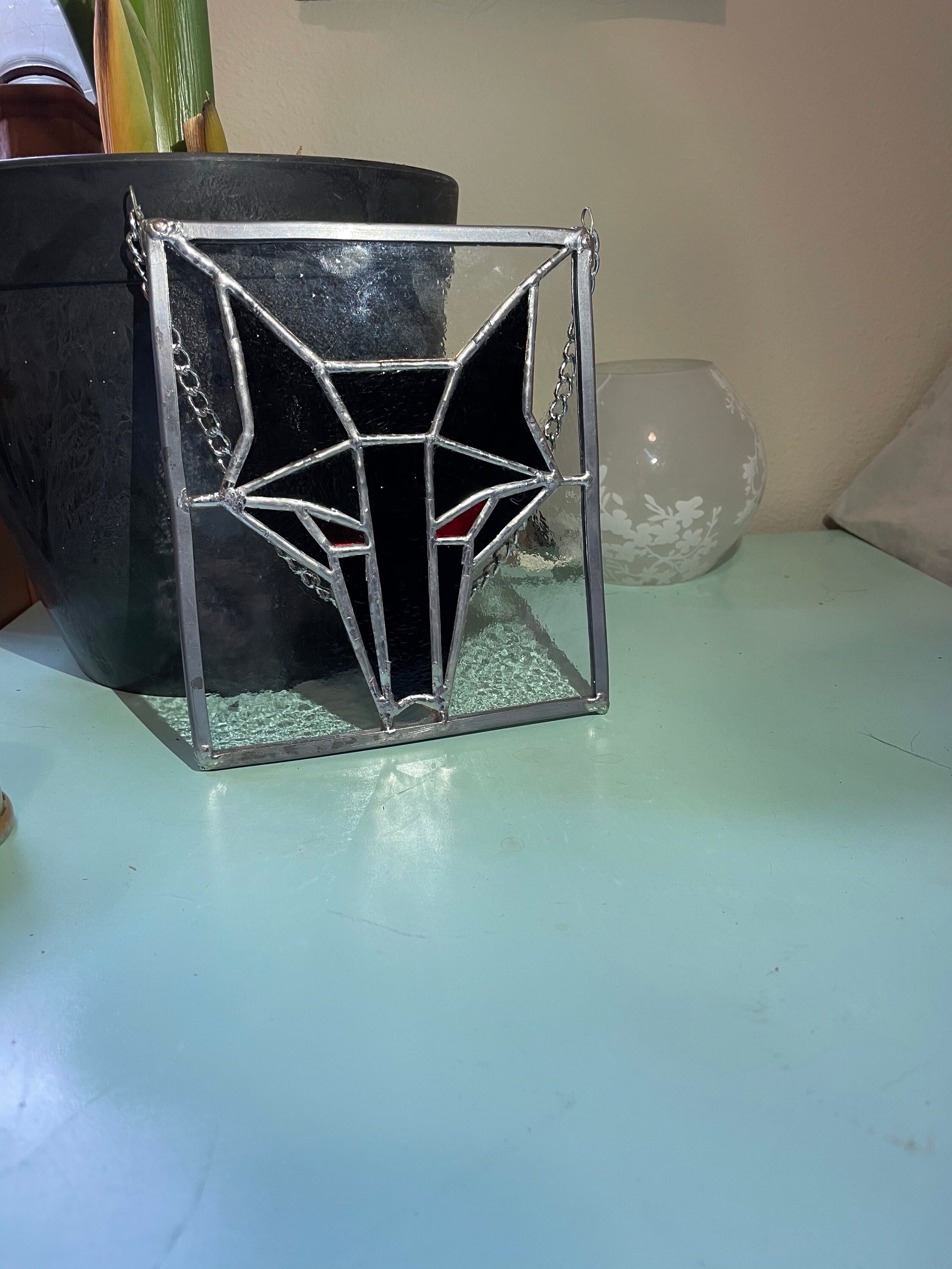 Howler Wolf Stained Glass - Etsy