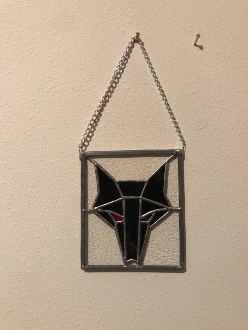 Howler Wolf Stained Glass - Etsy