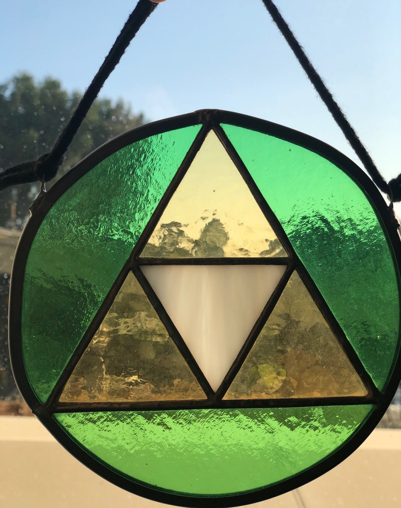 Triforce Stained Glass - Etsy