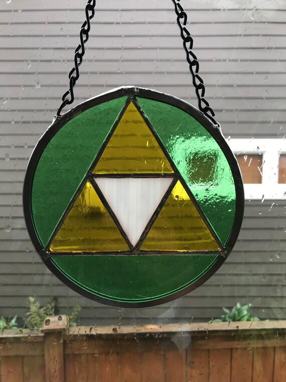 Triforce Stained Glass - Etsy