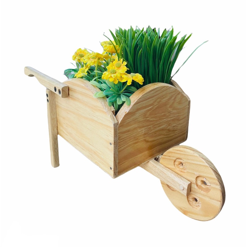 Wheelbarrow Planter - Etsy