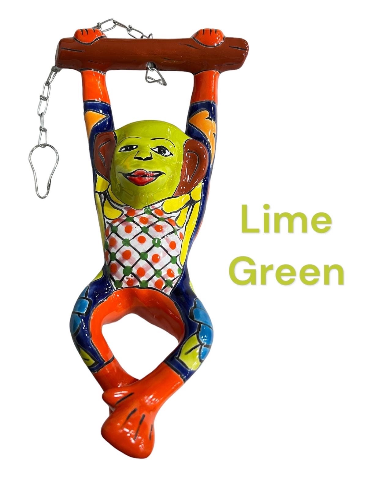 Hanging Monkey Talavera Wall Decor Mexican Art - Etsy