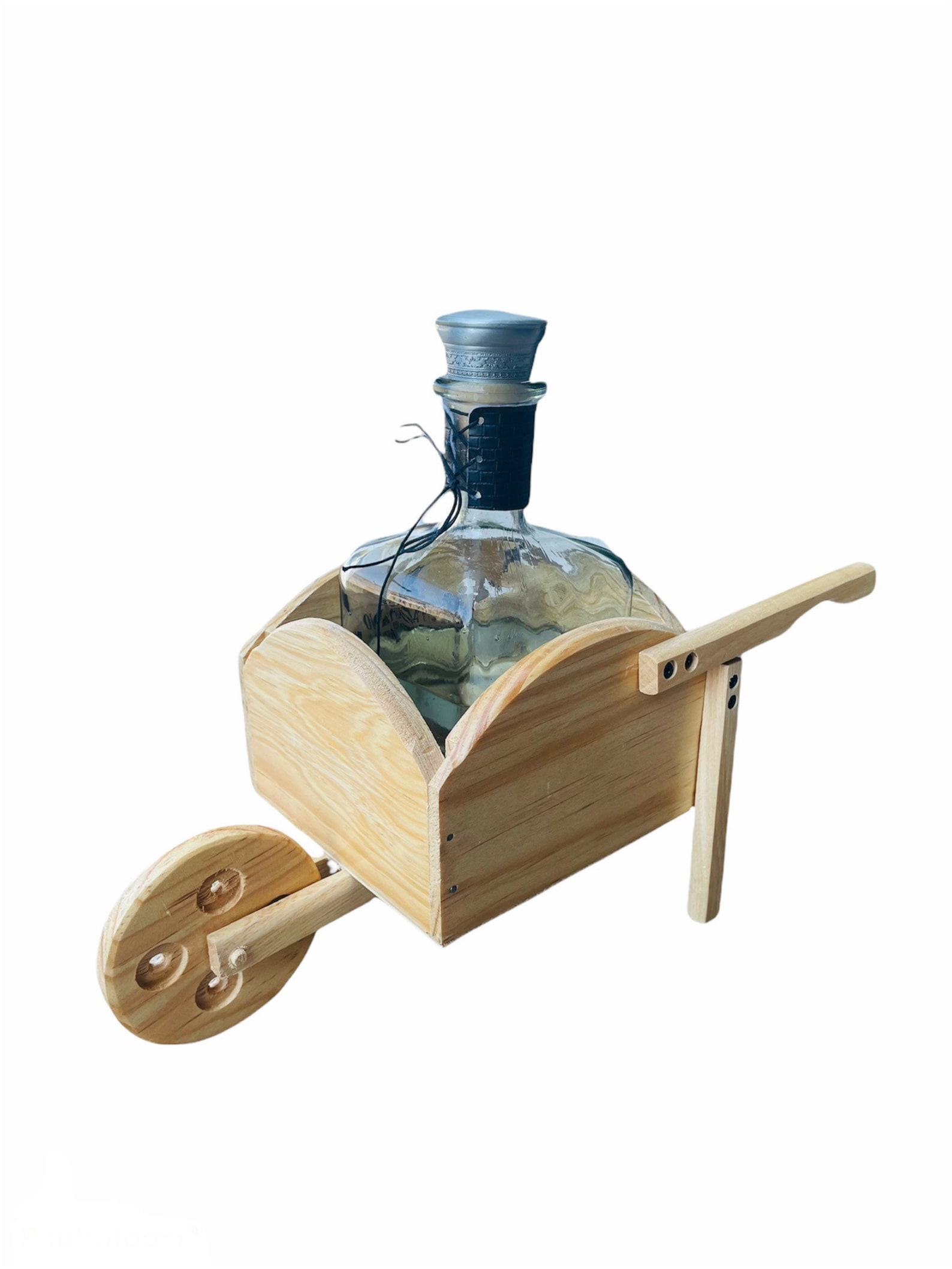 Handmade Wooden Wheelbarrow Decor - Etsy