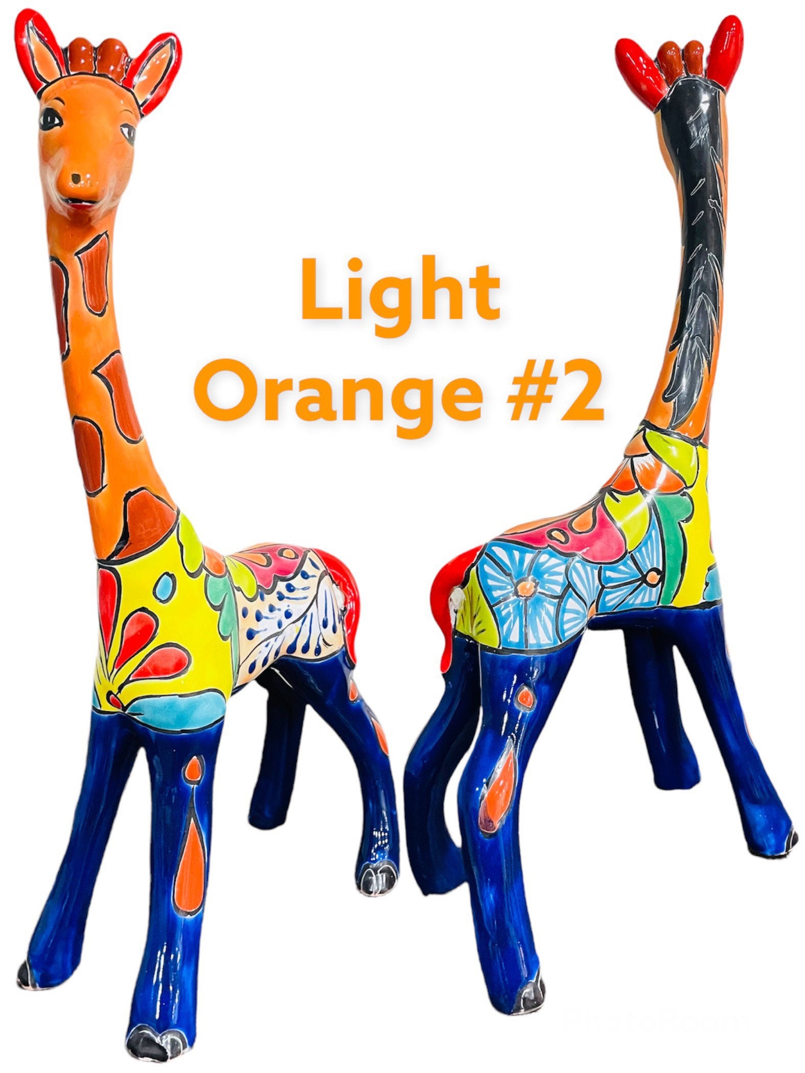 Giraffe Gift Talavera Ceramic Mexican Decor Indoor Statue | Etsy