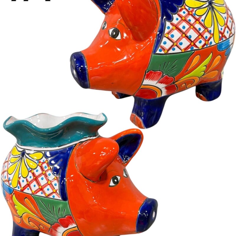 Talavera Pig - Etsy