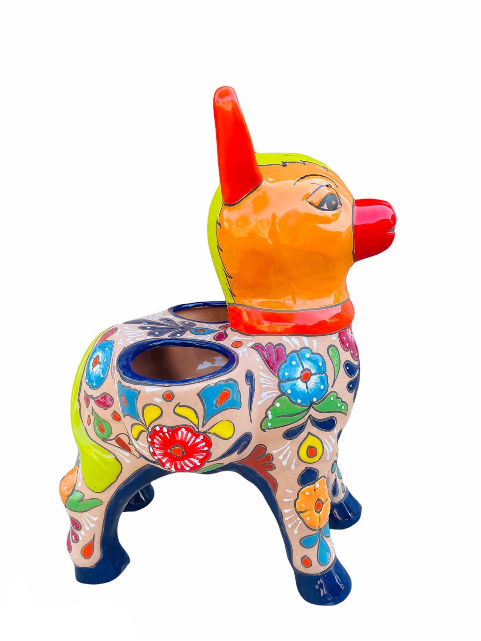 Large Burro Donkey Double Planter - Etsy