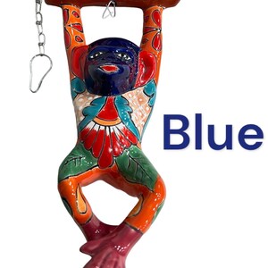 Hanging Monkey Talavera Wall Decor Mexican Art - Etsy