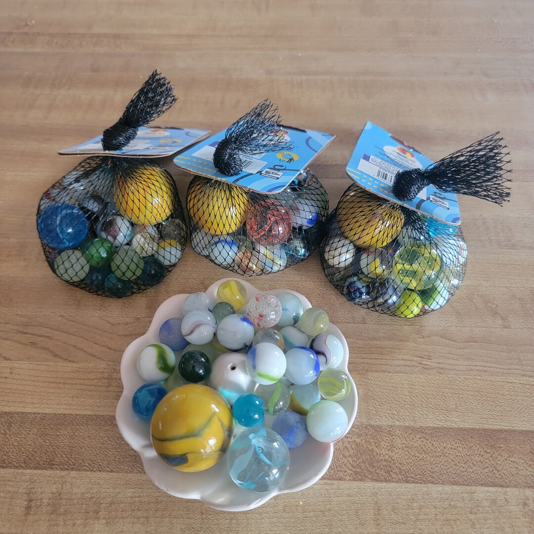 GLASS MARBLES Decor, Games, Crafts and More - Etsy