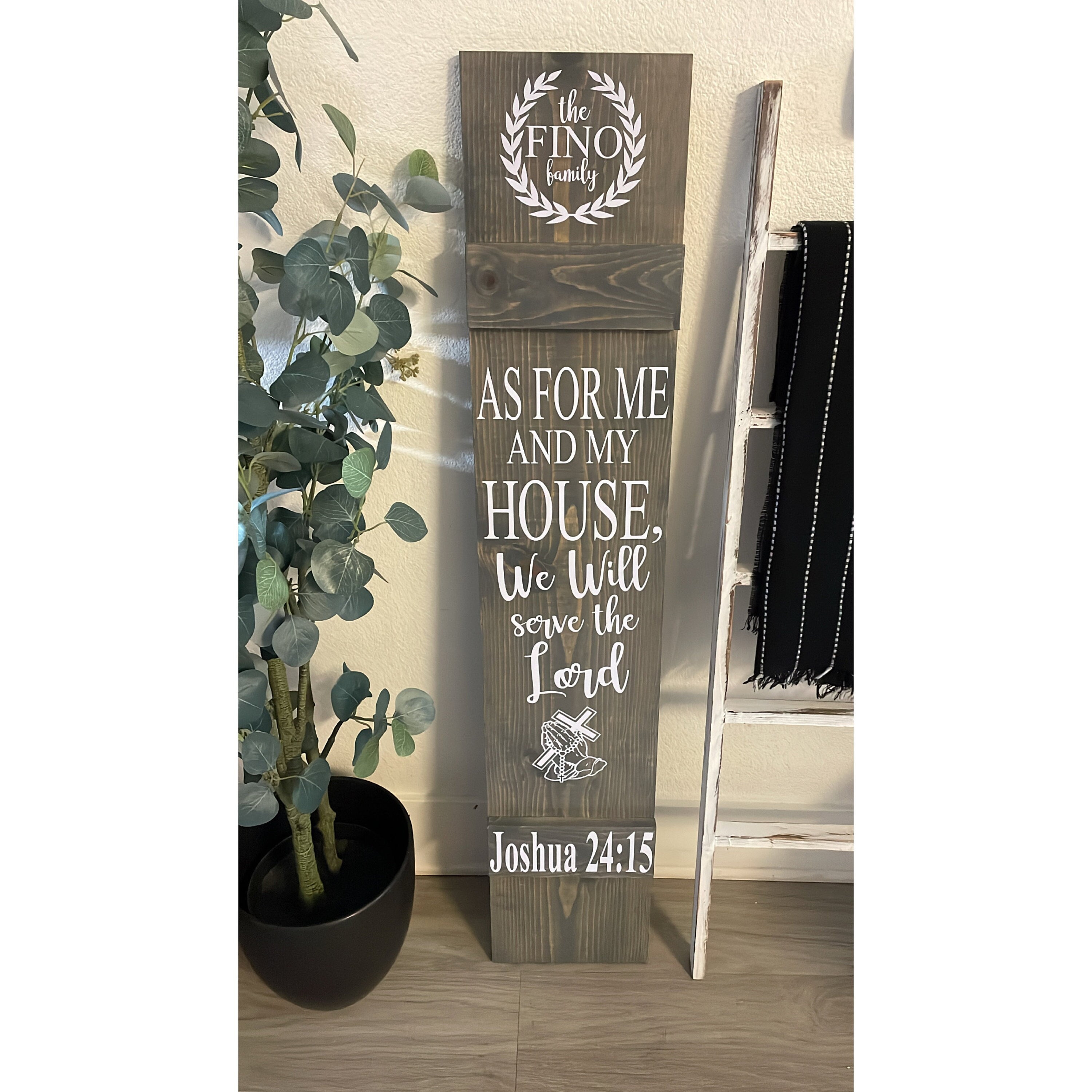 BIBLICAL Home Sign - Etsy
