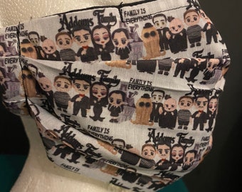 Addams Family Mask - Etsy