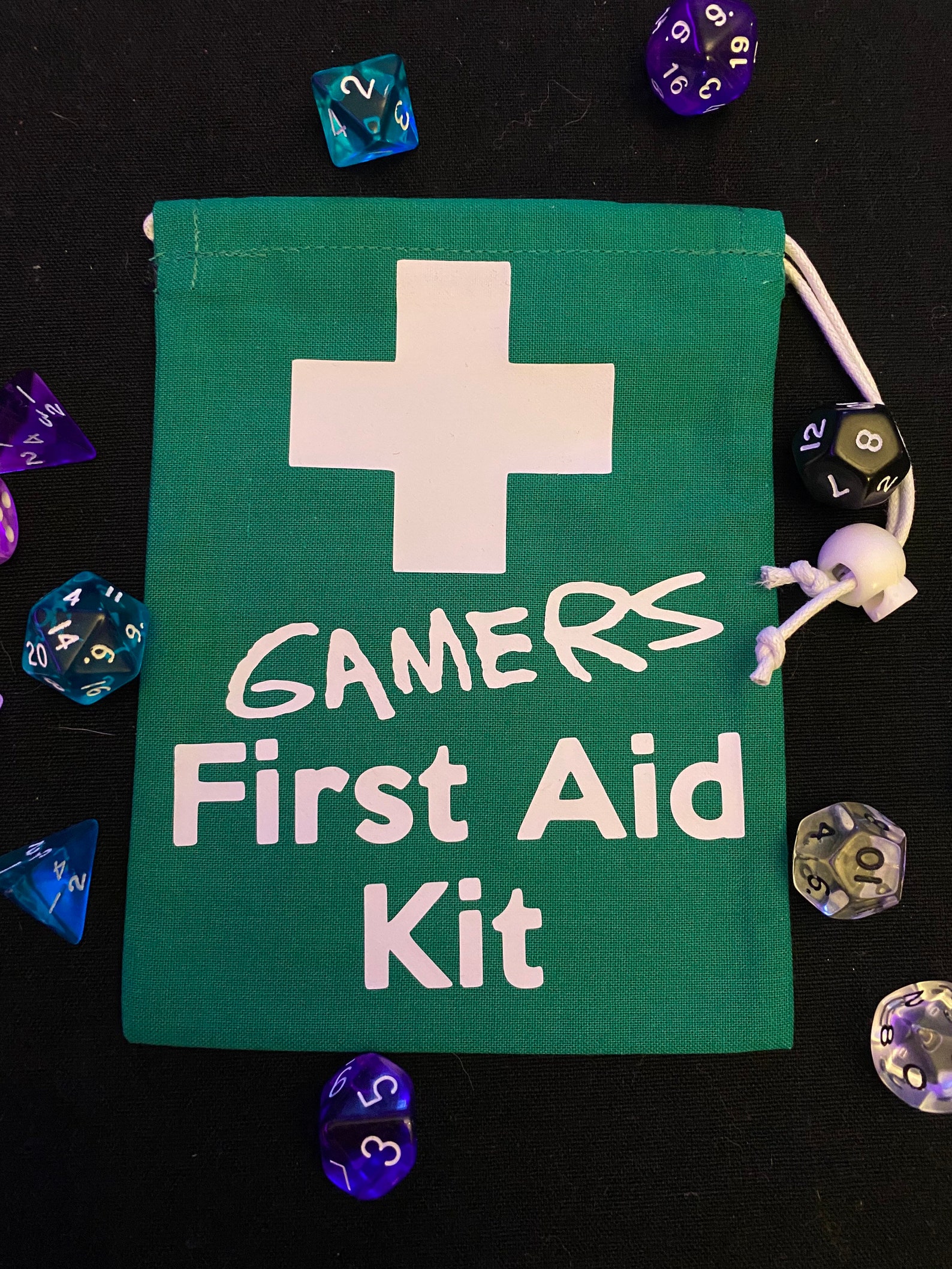 Dice Bag. Gamers First Aid Kit for D&d RP - Etsy