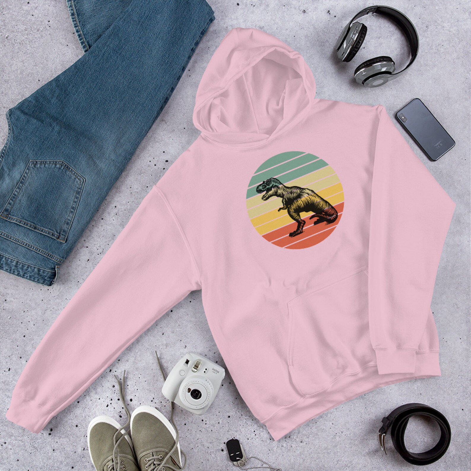 T-rex Hoodie Dinosaur Hoodie T-rex Sweater Dinosaur - Etsy