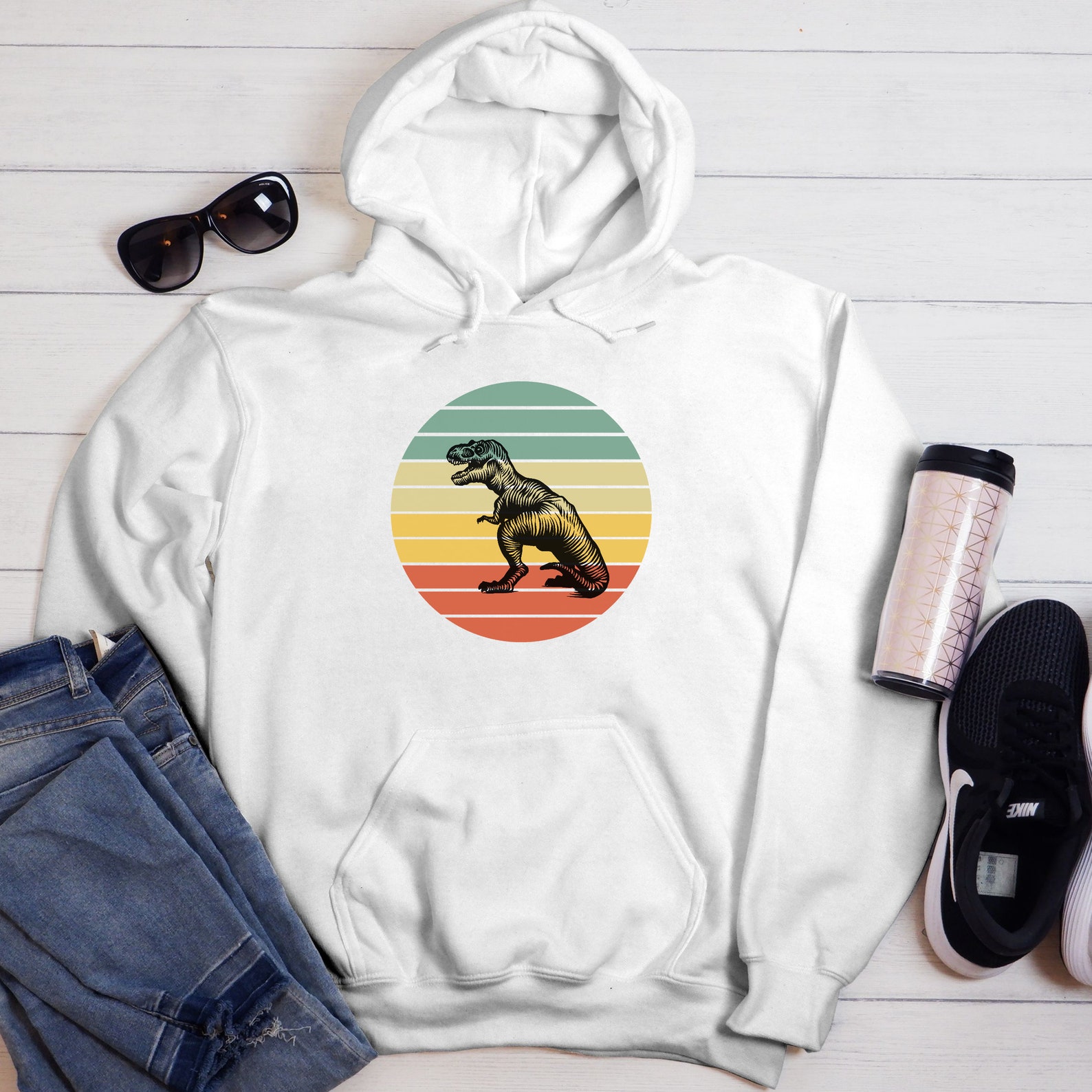 T-rex Hoodie Dinosaur Hoodie T-rex Sweater Dinosaur - Etsy