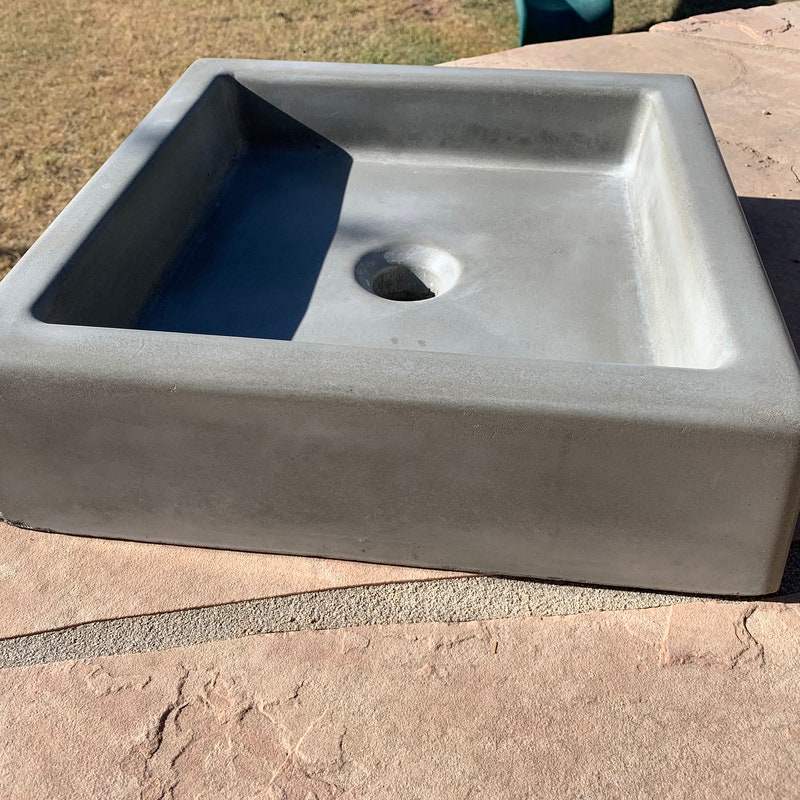 Concrete Vessel Sink - Etsy