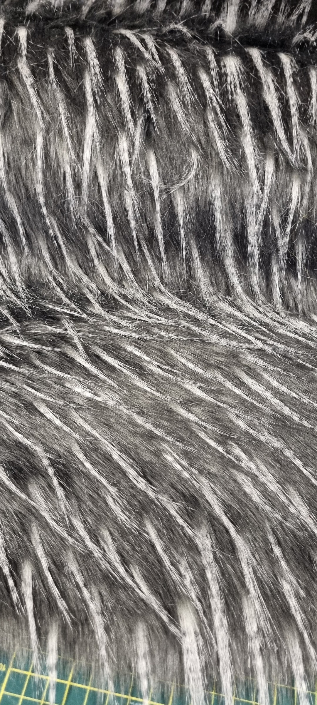 Silver Grey Faux Fur Fabric: Long Pile Acrylic, Gnome Beard, Cosplay - Etsy