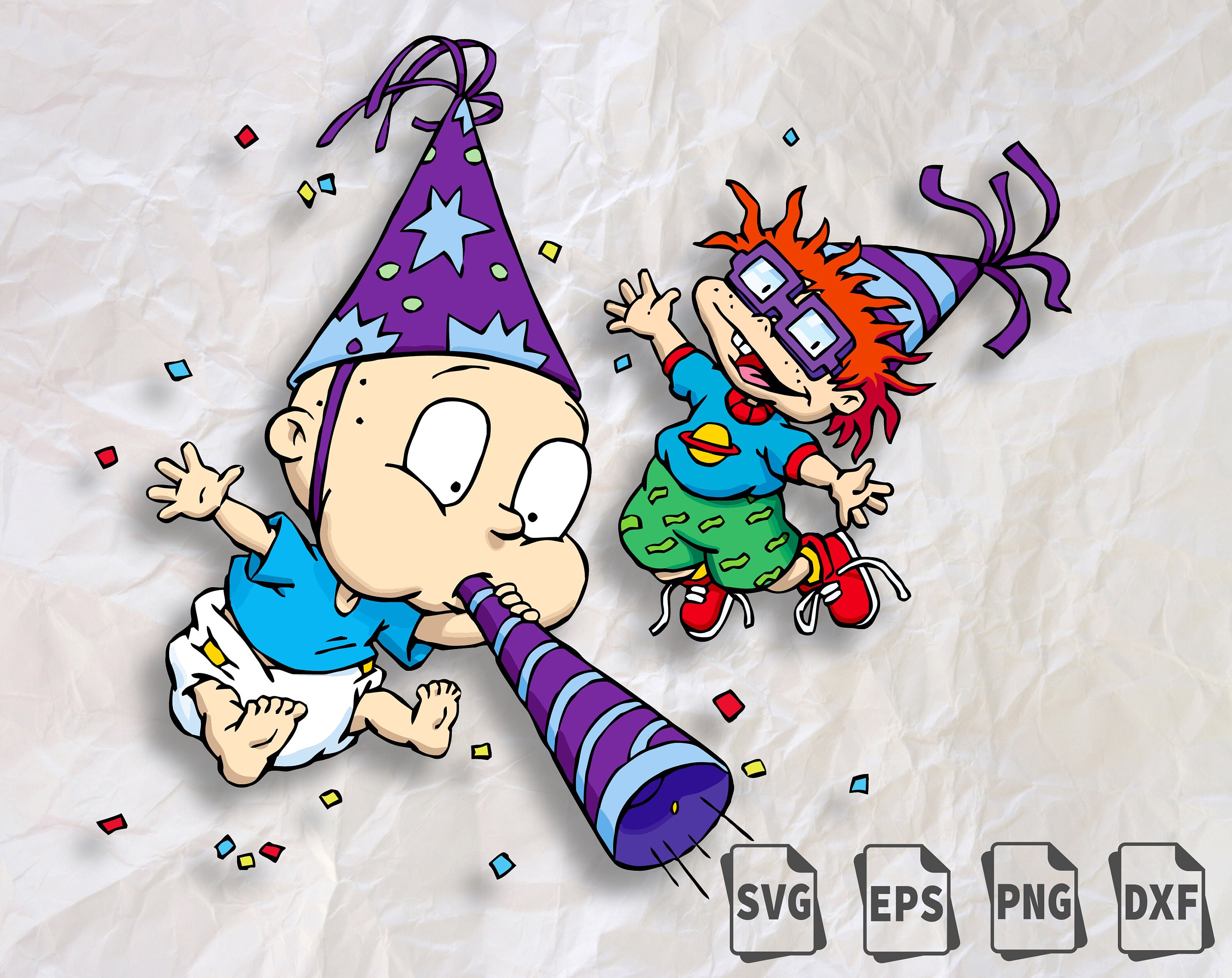 Rugrats Svg Rugrats Outline Svg Tommy Chuckie Finster Rugrats The