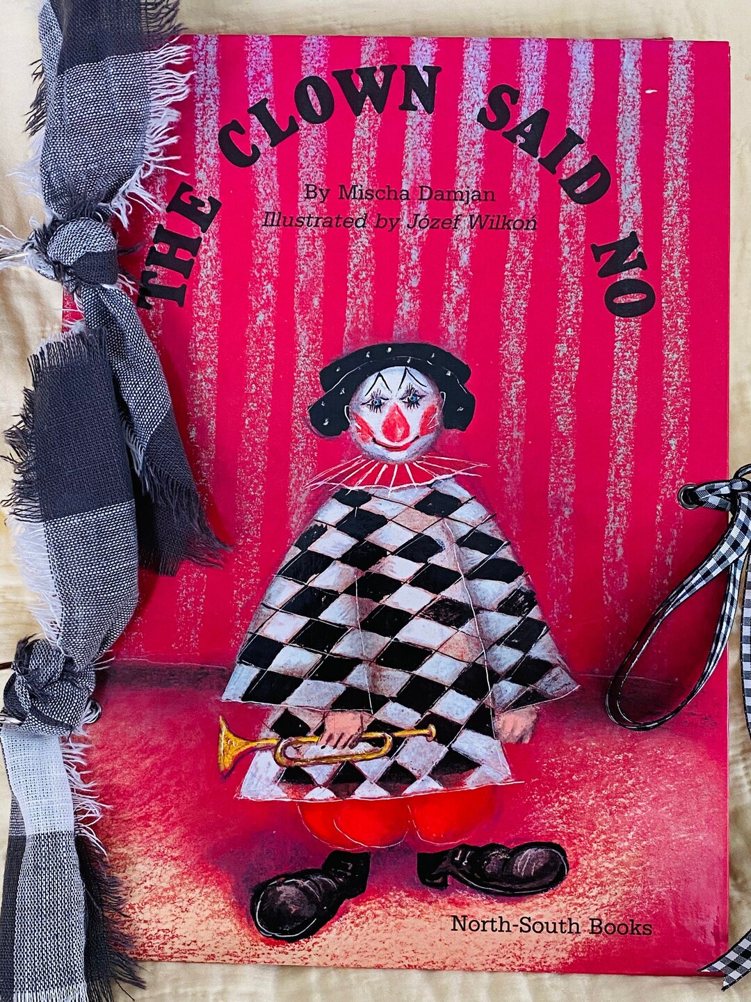 Clown Junk Journal, Circus Junk Journal, Repurposed Book Journal ...