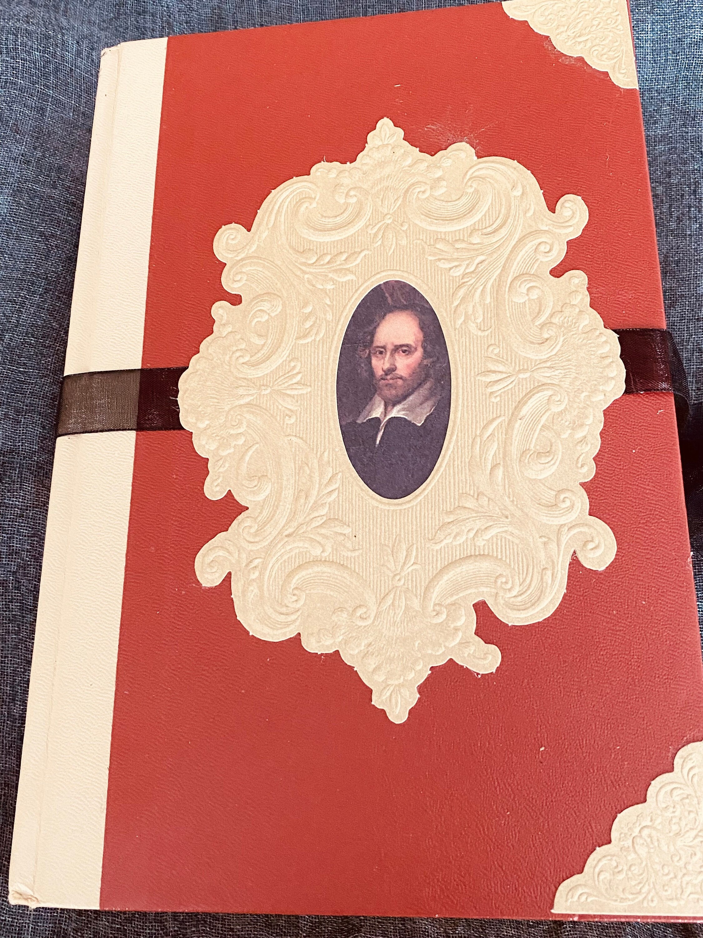 Handmade Altered Shakespeare Journal, Gift for Shakespeare Aficionado ...