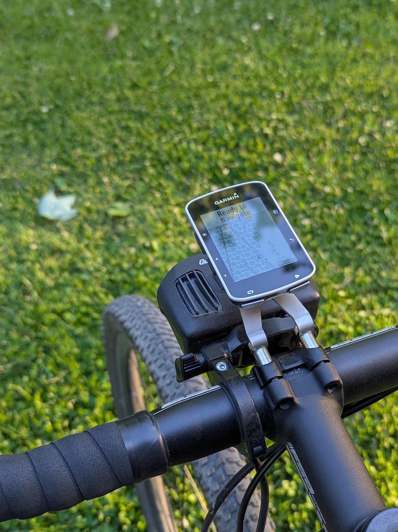 Out-front Garmin or Wahoo Bike Computer Mount // Very Clean, Sleek ...