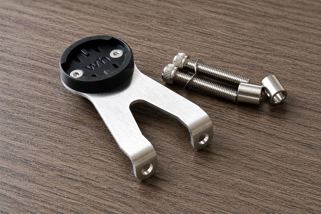 Out-front Garmin or Wahoo Bike Computer Mount // Very Clean, Sleek ...