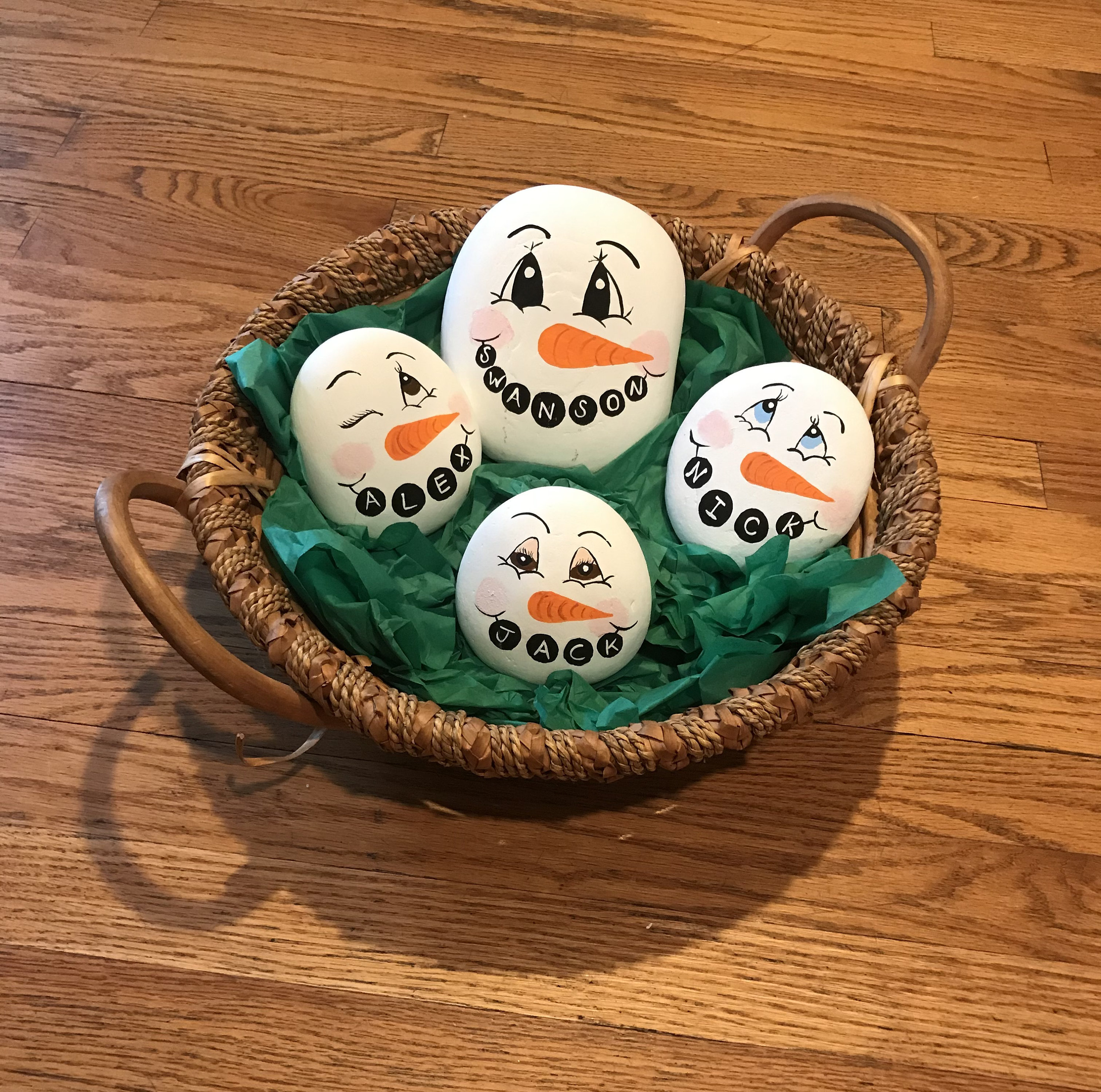 Family Snowmen Collection - Etsy