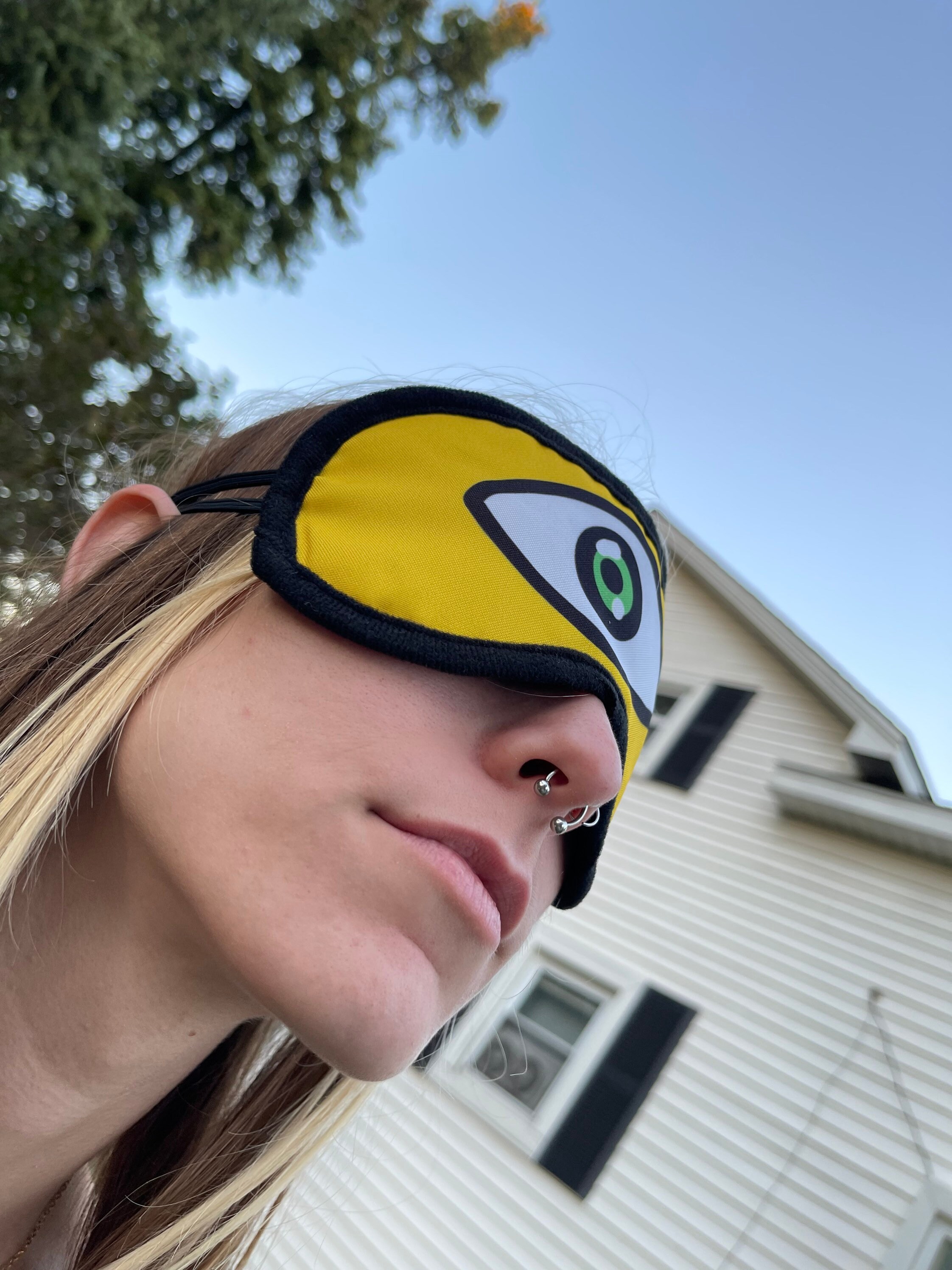 Subtronics Cyclops Army One Eye Mask | Etsy