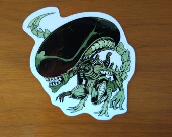 Xenomorph Sticker | Etsy