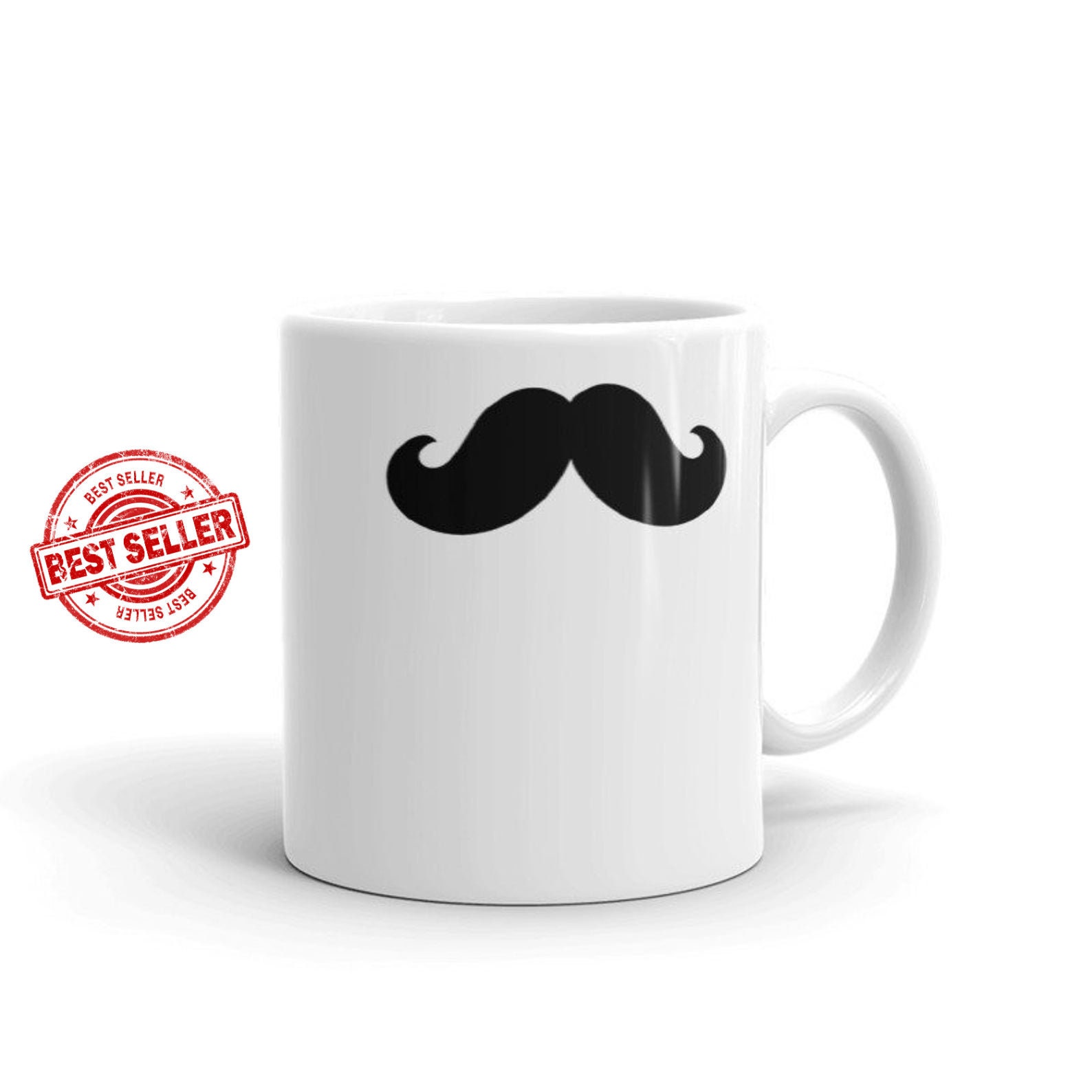 Mustache Mug - Etsy