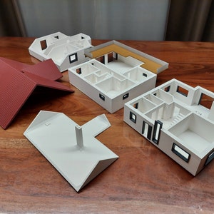 Personalized House Model / House Model / Own Home / Architecture ...