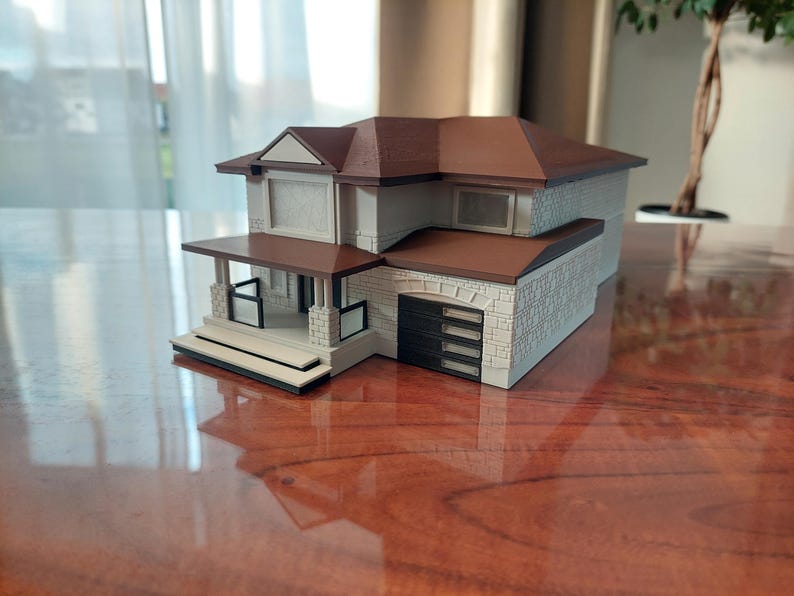 Personalized House Model / House Model / Own Home / Architecture ...