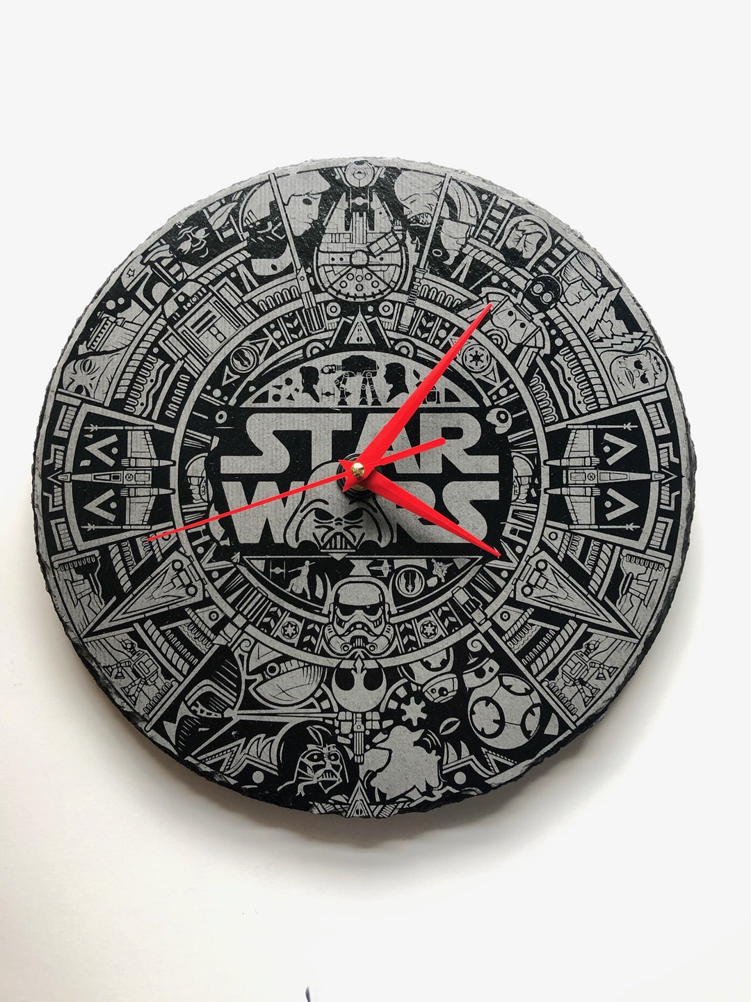 Star Wars Clock, Star Wars Fan Gift, Star Wars Inspired Gift, Sci-fi ...
