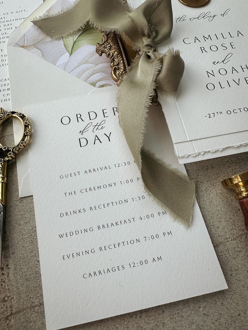 Classic Wedding Invitations | Minimal Wedding Invitations | Luxury ...