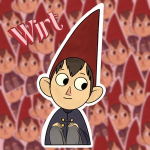 Over the Garden Wall Inspired Wirt Sticker - Etsy