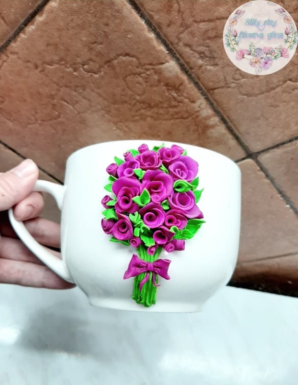 Flower Mug Floral Mug Gift for Her Unique Mug Watercolor Flowers Coffee ...