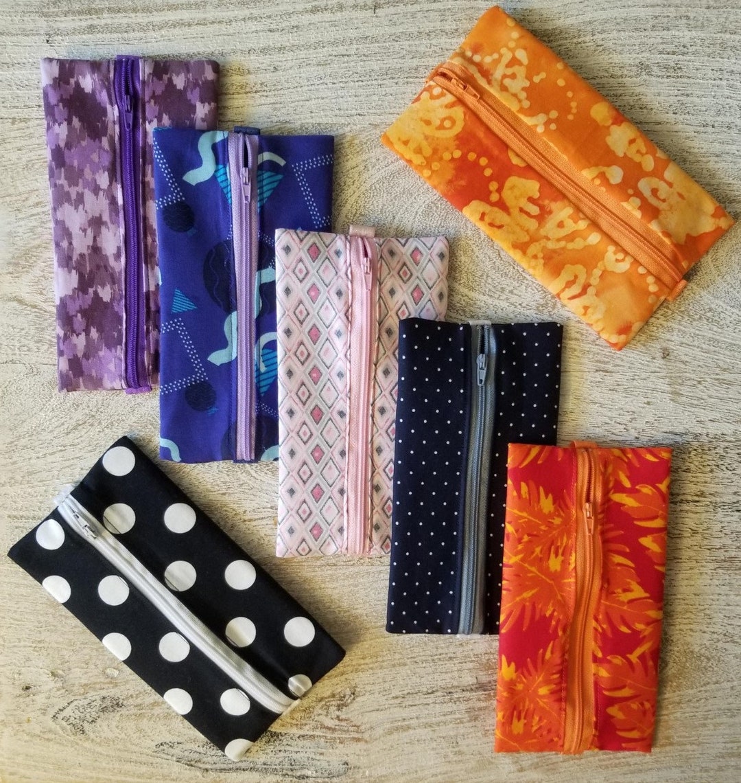 Journal Pen Pouch, Book Cover Pen Pouch, Fabric Pencil Pouch With ...