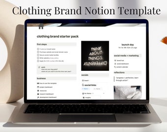 Notion Template - Etsy