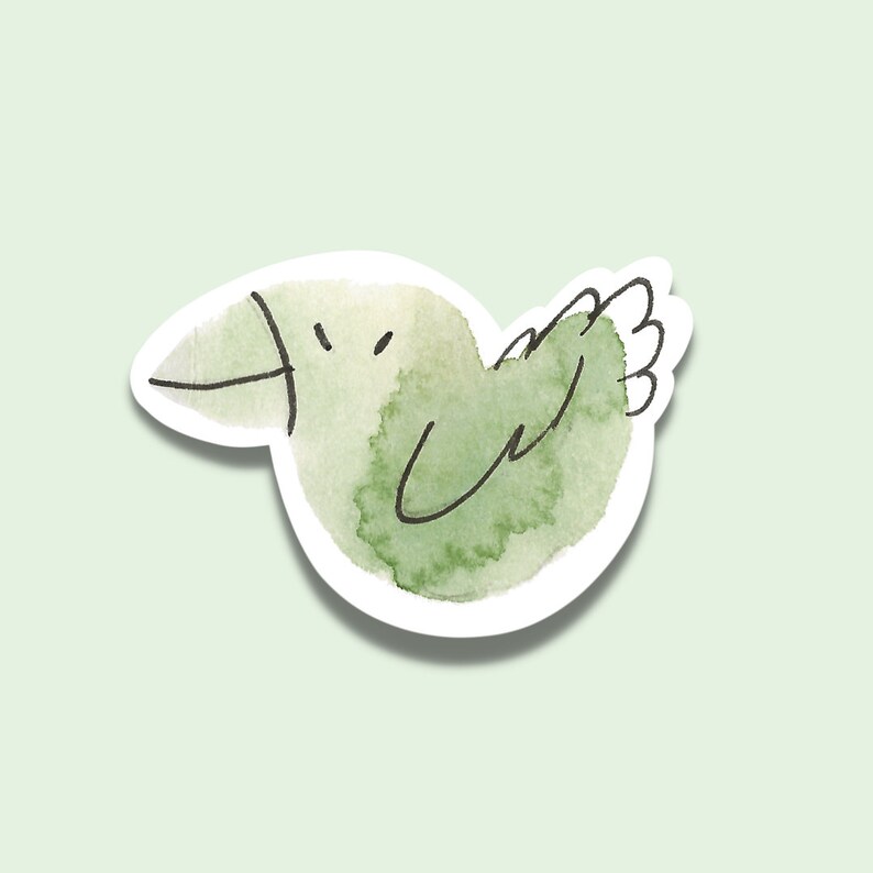 Watercolor Bird Collection Sticker Set | Stickers | Animals ...