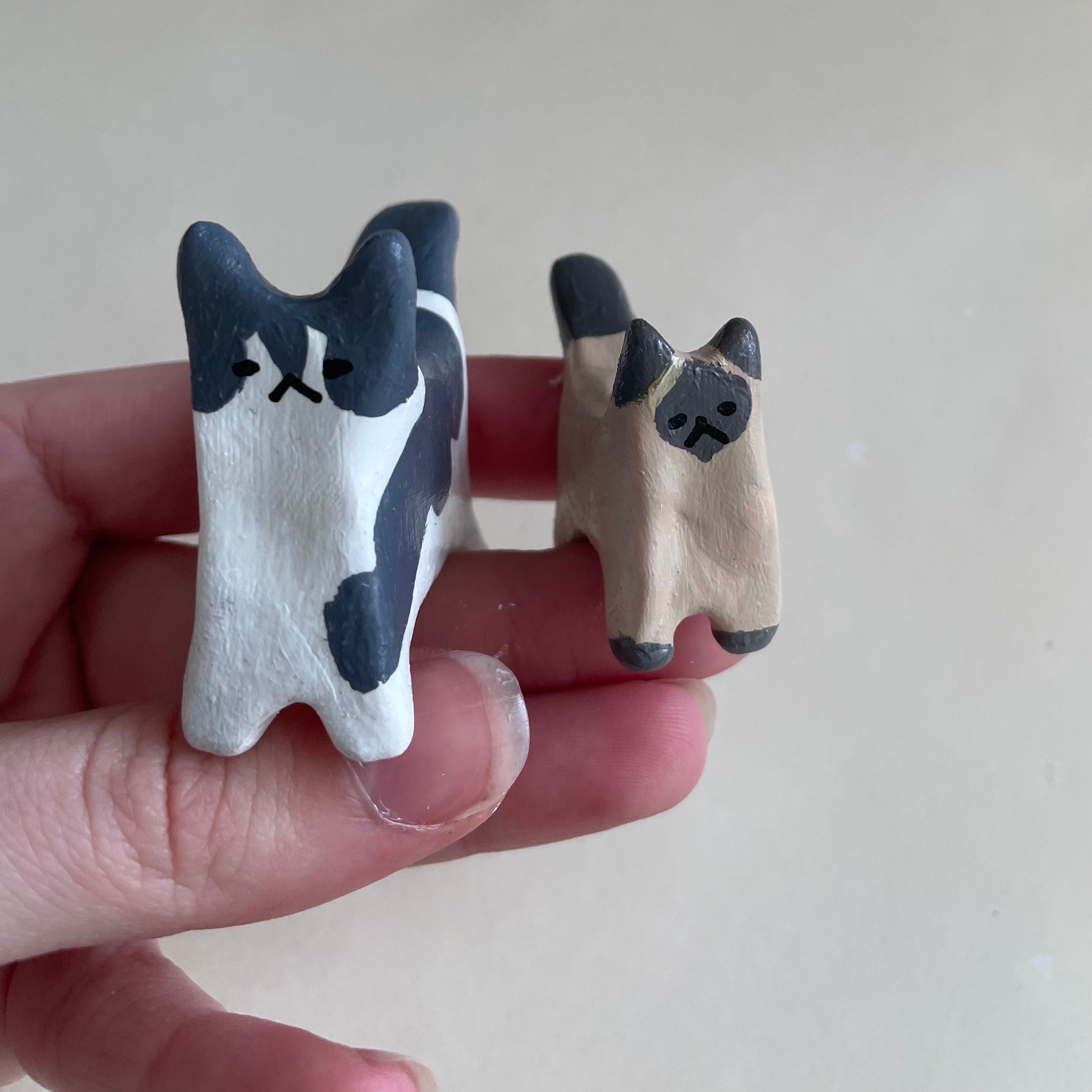 Custom Cat Desk Friend | Clay Cat | Clay Desk Friends | Perfect Cat ...