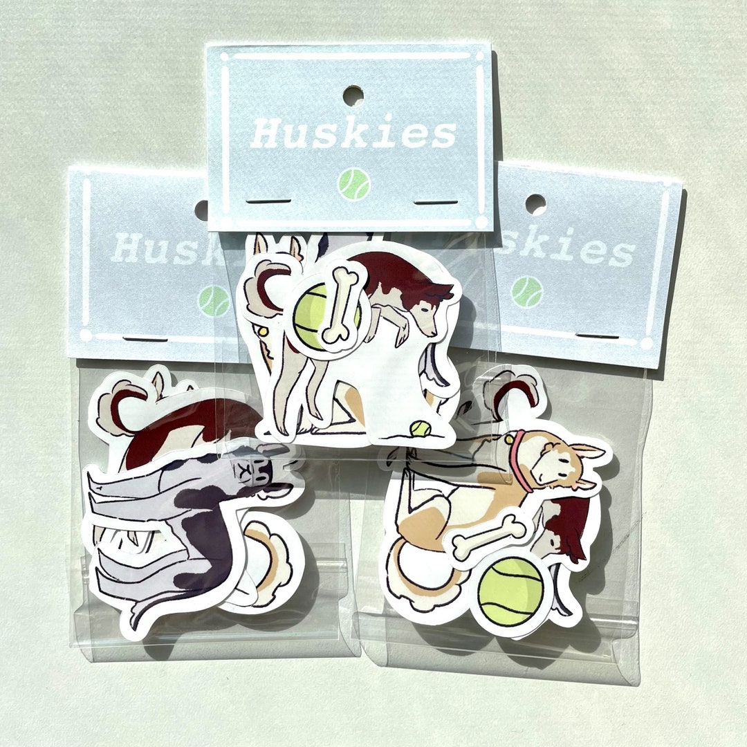 Husky Sticker Pack | Stickers | Animals | - Etsy